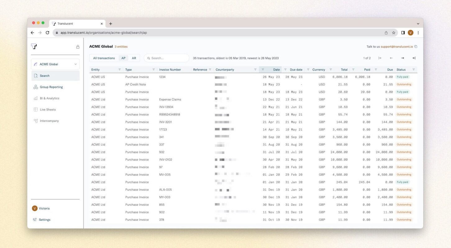 Accounting platform Translucent closes £5m seed round